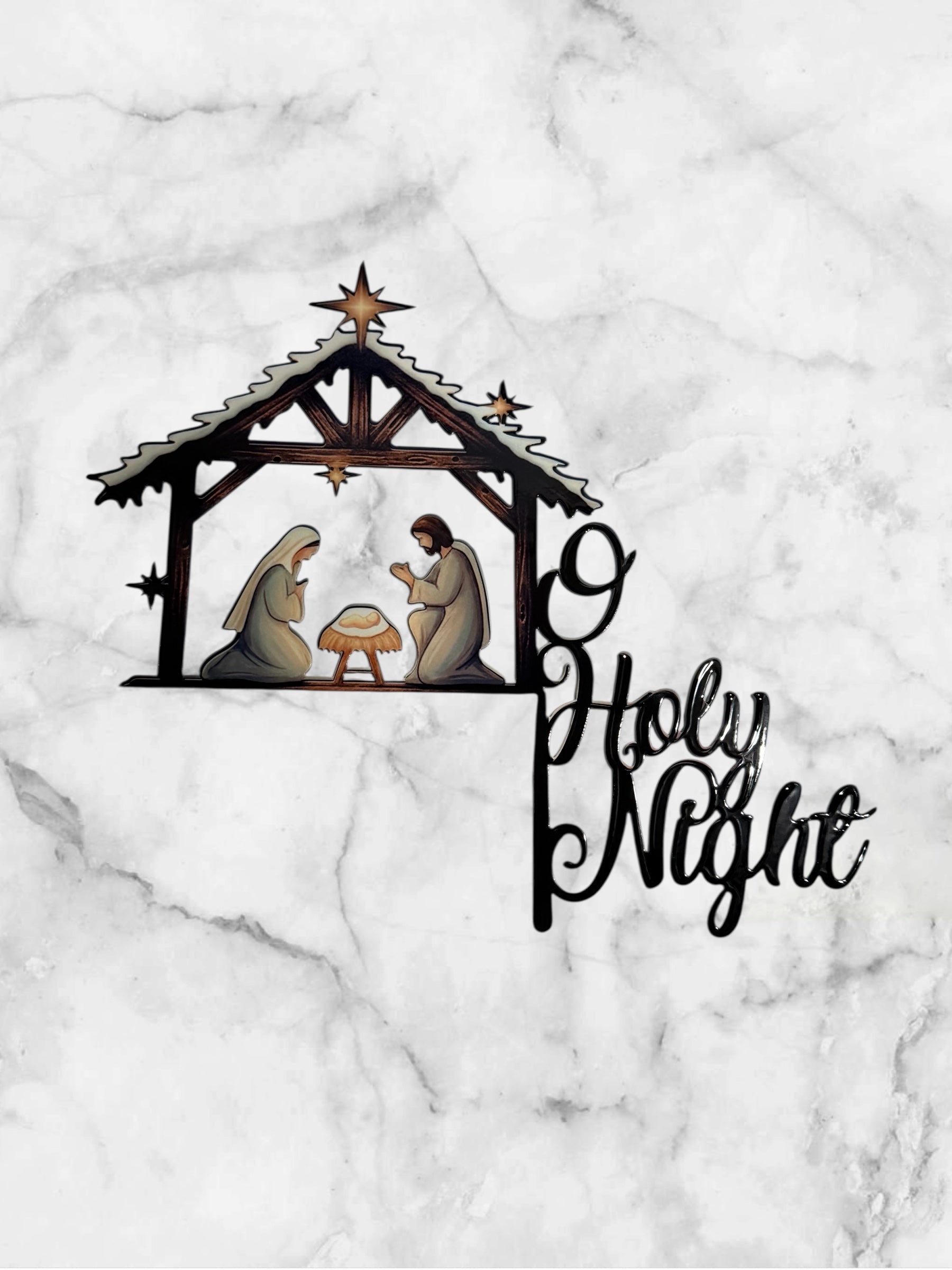 O Holy Night Door Corner – Limitless Metal Designs
